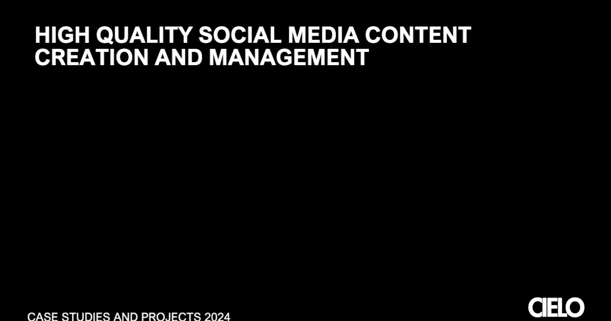 2024 CIELO Agency Projects